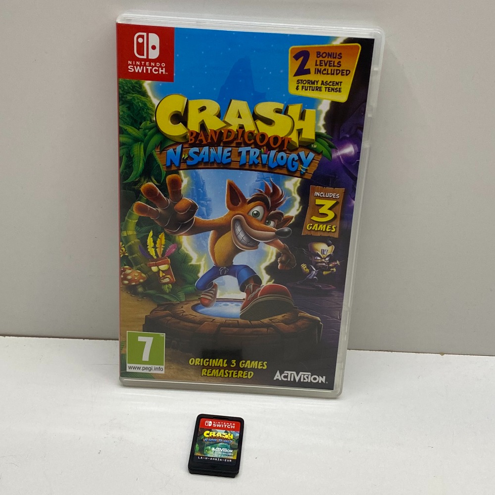 Crash Bandicoot N Sane Trilogy for Nintendo Switch - Own4Less